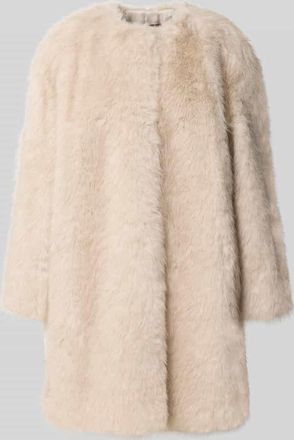 Max Mara Regular Fit Webpelzmantel mit Viskose-Anteil Modell EROS