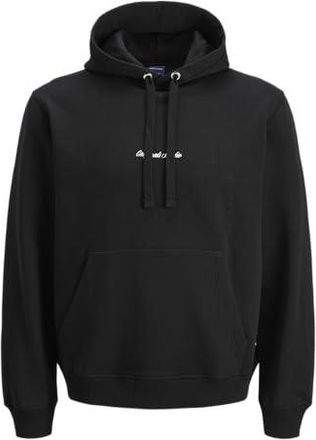 Jack & Jones Jack & Jones Jornorrebro EMB Noos Sweat &agrave; Capuche pour Homme, Noir, XL
