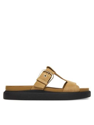 Clarks Pantoletten Aristella West 26185811 Braun