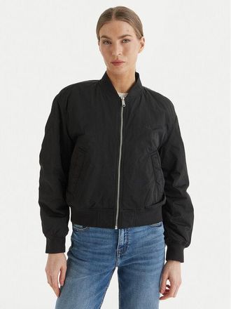 Calvin Klein Jeans Bomberjacke Essential LV047F505G Schwarz Regular Fit