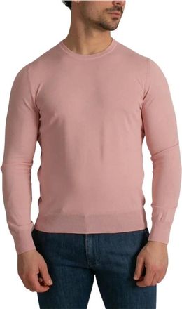 Gran Sasso Homme, Pulls, Rose, Taille: 2XL Pull ras du cou