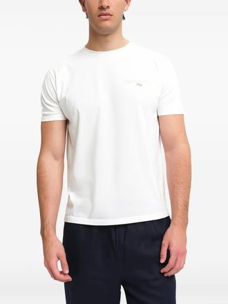 Peninsula T-Shirt mit Logo-Print - Weiß