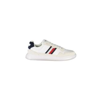 Tommy Hilfiger Klassischer Wei&szlig;er Sneaker Casual Stil - - Shoes - Herren - Wei&szlig; - 40 EU