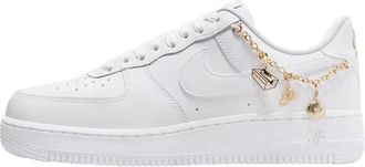 Nike Femme, Sport, Blanc, Taille: 38 1/2 EU Air Force 1 07 LX