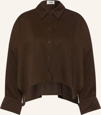 Drykorn Drykorn Hemdbluse Oshia braun