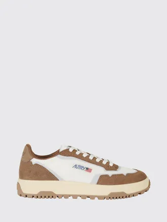 Autry Baskets Wildpace Low en cuir et mesh avec logo contrastant et semelle crant&eacute;e