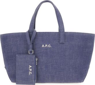 A.P.C. A.p.c., Femme, Sacs, Bleu, Taille: ONE Size Sacs cabas