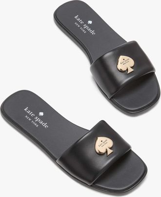 Kate Spade New York Kendall Pantoletten Aus Glattem Leder