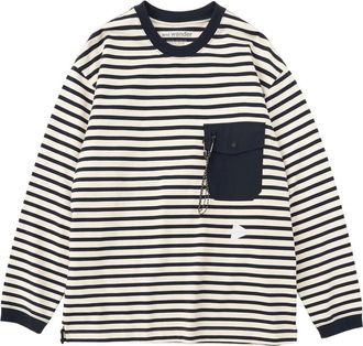 And Wander Homme, Tops, Multicolore, Taille: M Long Sleeve Hauts