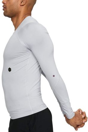 Under Armour Herren UA Rush Kompressionsshirt, leichtes Langarmshirt mit Rush-Technologie, langes Trainingsshirt mit Kompressionspassform