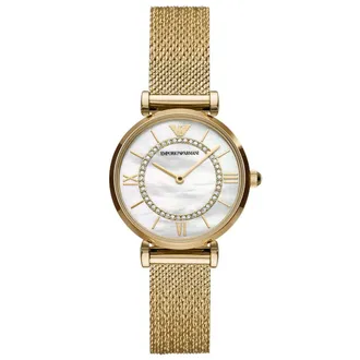 Emporio Armani Femme, Accessoires, Jaune, Taille: ONE Size Montre Ar11321