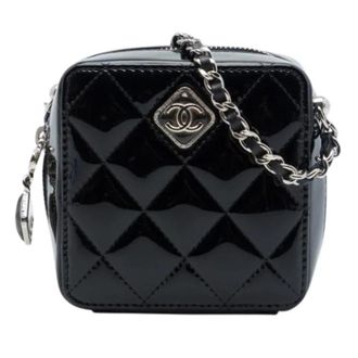 Chanel Pre-owned Quilted Patent Leather Crossbody - - Pre-owned - Damen - Schwarzk - ONE SIZE