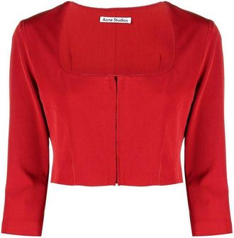 Acne Studios Bluse - Rot