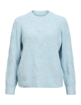 Object Objsally L/S Re Knit Pullover Noos