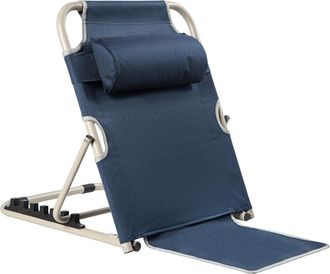 F Fityle Hebebett-R&uuml;ckenlehne zum Aufsitzen im Bett, klappbar, Verstellbarer Winkel, R&uuml;ckenlehne, Stuhl, St&uuml;tzrahmen, Bodenstuhl f&uuml;r Sitz, Erwachsene, Sofa, Bl