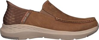 Skechers Parson Oswin Slip-ins Chaussures &agrave; Enfiler pour Homme, Sable, 7.5 Wide