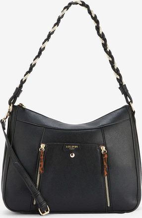 Lollipops Grand sac hobo noir Rosazia