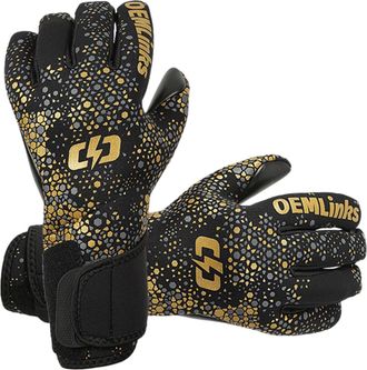 Generic Torwarthandschuhe F&uuml;r Erwachsene | Bequem Und Hochleistungsf&auml;hig Wiederverwendbar Atmungsaktiv - Fu&szlig;ball Handschuhe Mit Fingerschutz | F&uuml;r M&auml;dchen Erw