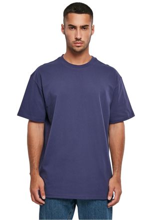 Build Your Brand Herren T-Shirt Heavy Oversize Tee, Basic T-Shirt f&uuml;r M&auml;nner, Oversized Fit, Baumwolle, XXL, lightnavy