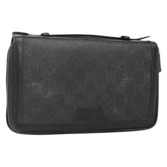 Gucci Portefeuille Vintage Pre-owned - Femme - Pre-owned - Noir - Taille: ONE Size