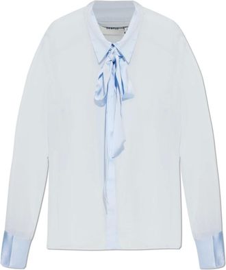 Gestuz Femme, Blouses et Chemises, Bleu, Taille: 36 FR Gzchif Shirt