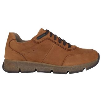 Gabor Braune Nubuk-Sneakers - - Shoes - Herren - Braun - 40 EU