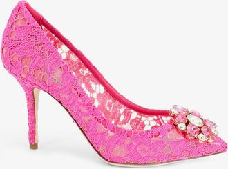 Dolce & Gabbana Bellucci lace pumps - DOLCE & GABBANA - gender_Woman