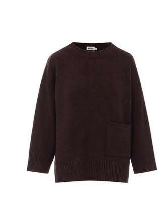 Notshy Pull Col Rond - Marron