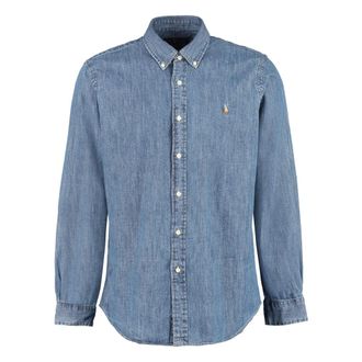 Polo Ralph Lauren Homme, Chemises, Bleu, Taille: M Blouses & Chemises
