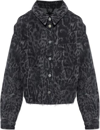 AllSaints Femme, Vestes, Noir, Taille: 40 FR Nicky Denim Jacket