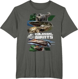 Jurassic Park Rebirth Colossal Giants Vertical T-Shirt