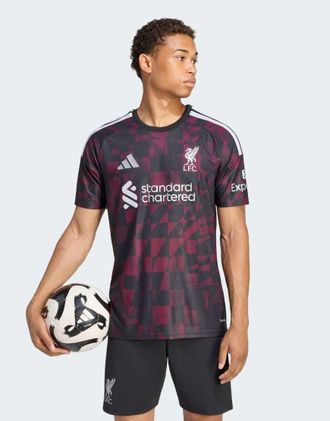 adidas Liverpool FC 26/27 drittes Trikot Authentic in Schwarz
