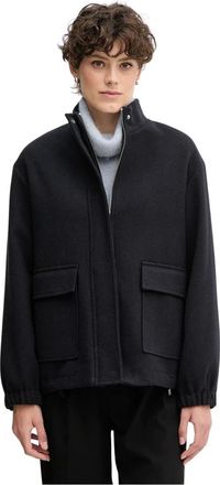 Sandro Ferrone Femme, Vestes, Bleu, Taille: 42 FR Veste L&eacute;g&egrave;re