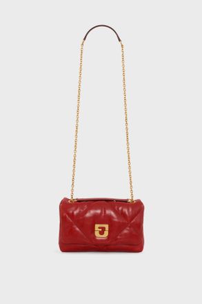Gerard Darel Sac en cuir effet froiss&eacute; - LE FANNY - Rouge