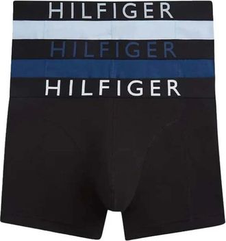 Tommy Hilfiger Homme, Sous-v&ecirc;tements, Noir, Taille: S 3P Trunk