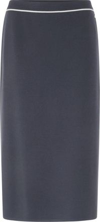 Marc Cain Feinstrick-Midirock - - Skirts - Damen - Grau - M