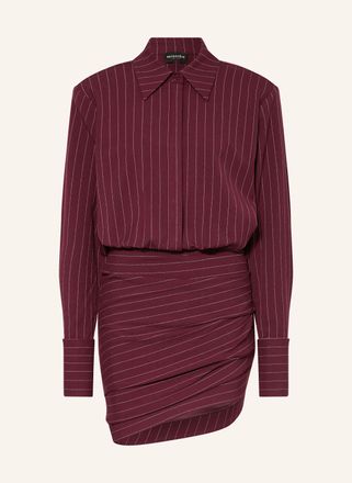 Retrofête Retrofête Hemdblusenkleid Narine rot