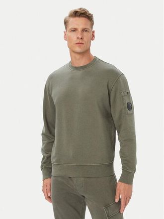 C.P. Company Sweatshirt 21CMSS718A006372R Gr&uuml;n Regular Fit