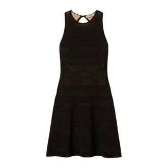 Twinset Femme, Robes, Noir, Taille: 42 FR Short Knit Dress