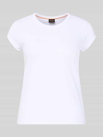 Boss Orange by Hugo Boss Slim Fit T-Shirt aus Baumwoll-Mix Modell C_ECUTE