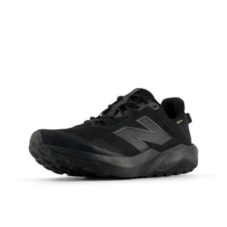 New Balance Dynasoft Nitrel V6 Gore-tex Trailrunning-Schuh f&uuml;r Herren, Schwarz/Schwarz/Phantom, 42.5 EU
