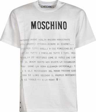 Moschino T-Shirt - Blanc