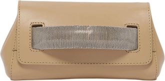Orciani Femme, Sacs, Blanc, Taille: ONE Size Gossip Soft Clutch