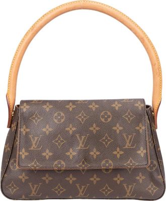Louis Vuitton Crossbody Bags - Louis Vuitton Canvas Monogram Looping PM Shoulder - Gr. unisize - in Braun - für Damen
