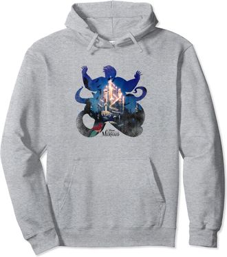 Disney Little Mermaid Ursula Silhouette C1 Pullover Hoodie