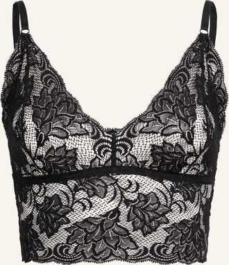 erlich textil Erlich Textil Ophelia Bralette Mit Spitze Aus Recyceltem Polyamid - Verstellbare Tr&auml;ger schwarz