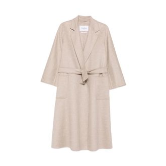 Max Mara Ludmilla Mantel - - Coats - Damen - Beige - S