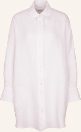 Seidensticker Seidensticker Hemdbluse, Longbluse weiss