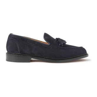 Trickers Suede Tassel Loafers - - Shoes - Herren - Blau - 43 EU