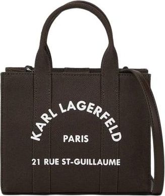 Karl Lagerfeld Sac &agrave; main K/RSG SQUARE MINI E/W TOTE en coton